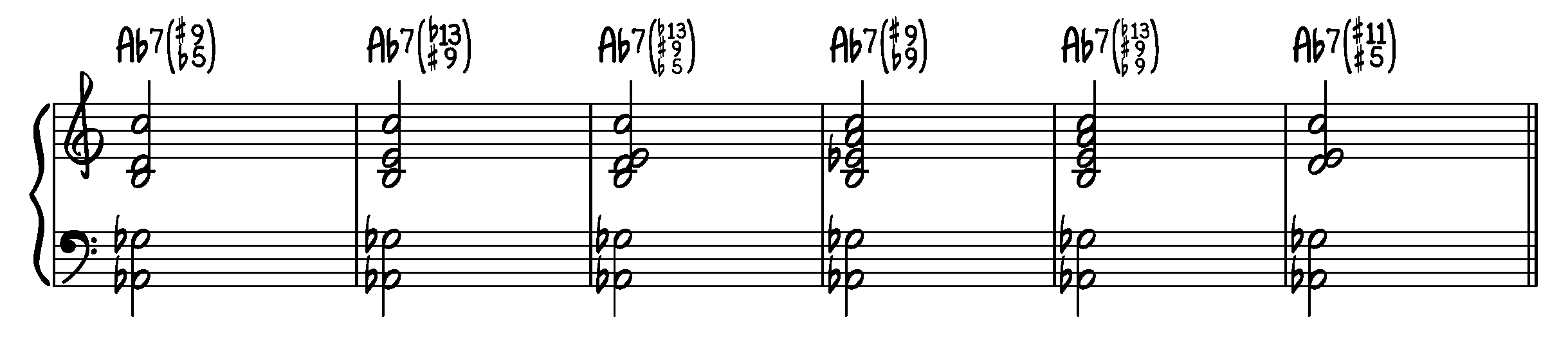 Interval Reharmonization Chart
